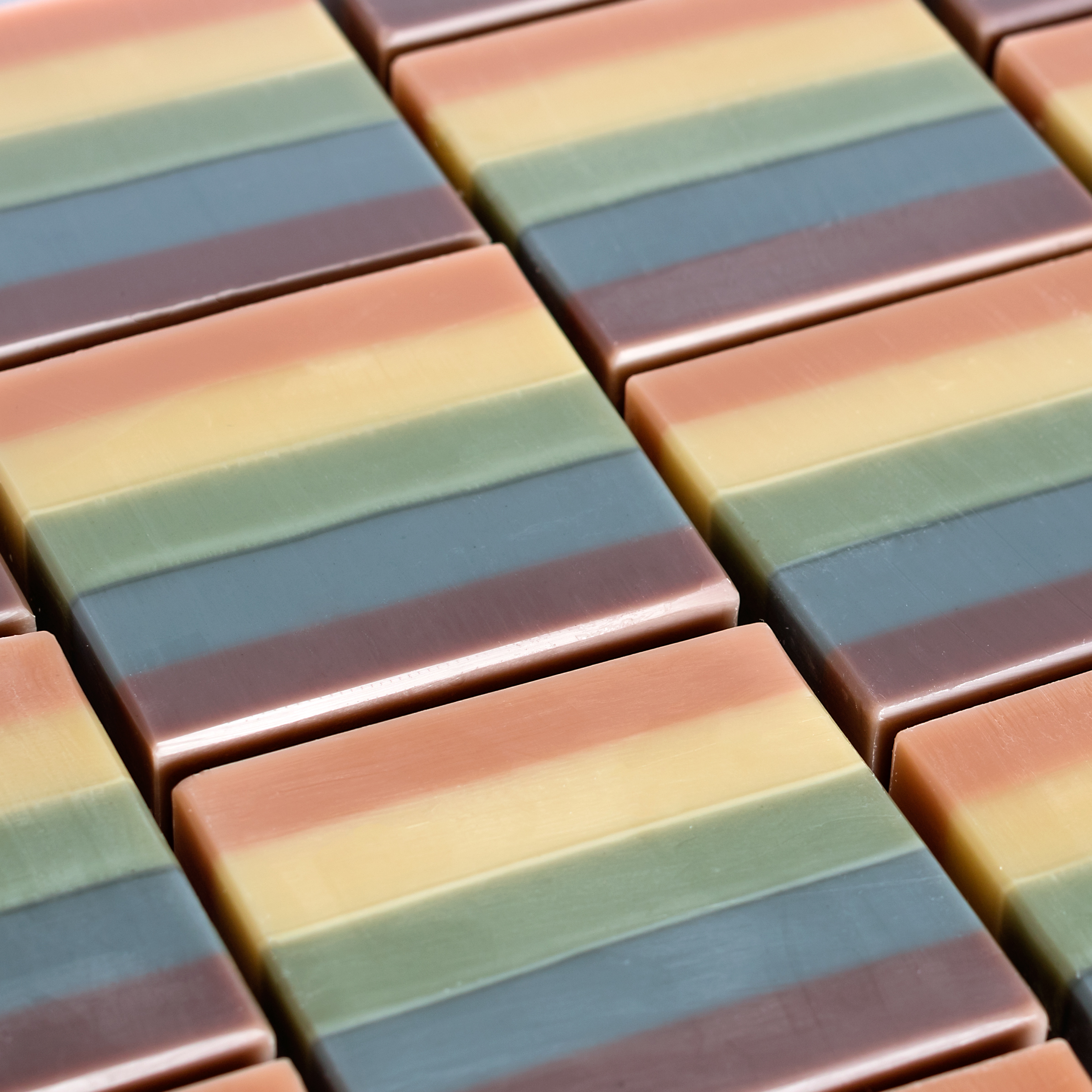 Rainbow Layered Soap | Kápia Méra